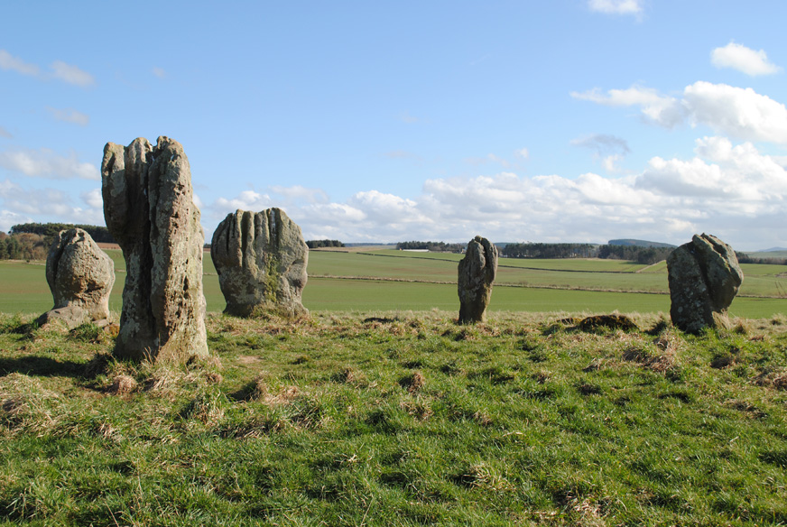 Duddo Standing Stones || Art in Felton